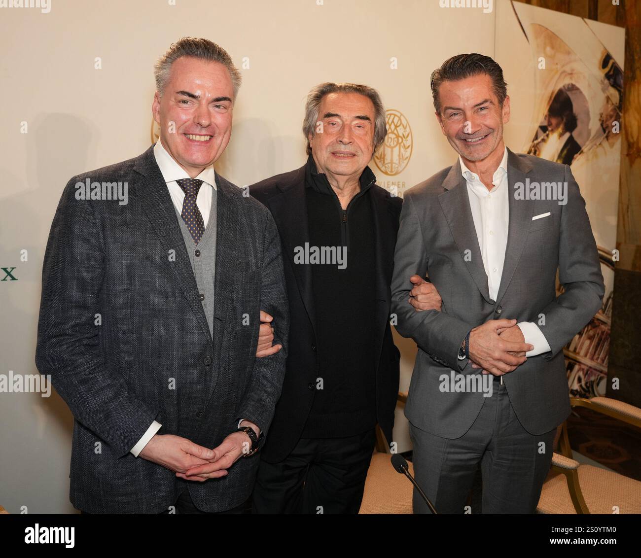 Press conference of the Vienna Philharmonic Orchestra on the topic of ...