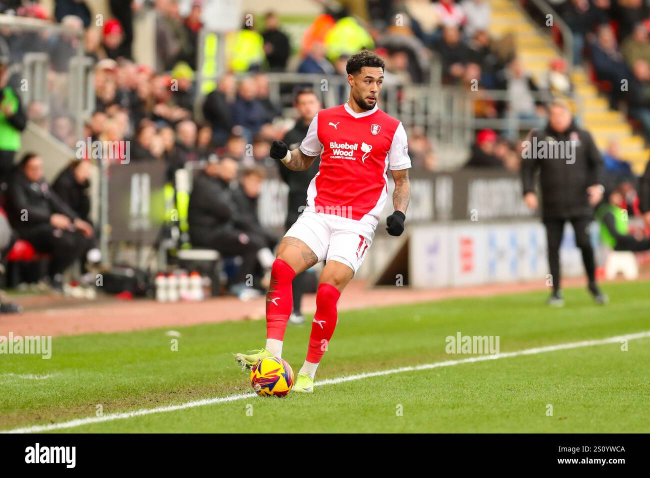 AESSEAL New York Stadium, Rotherham, England - 29th December 2024 Andre ...
