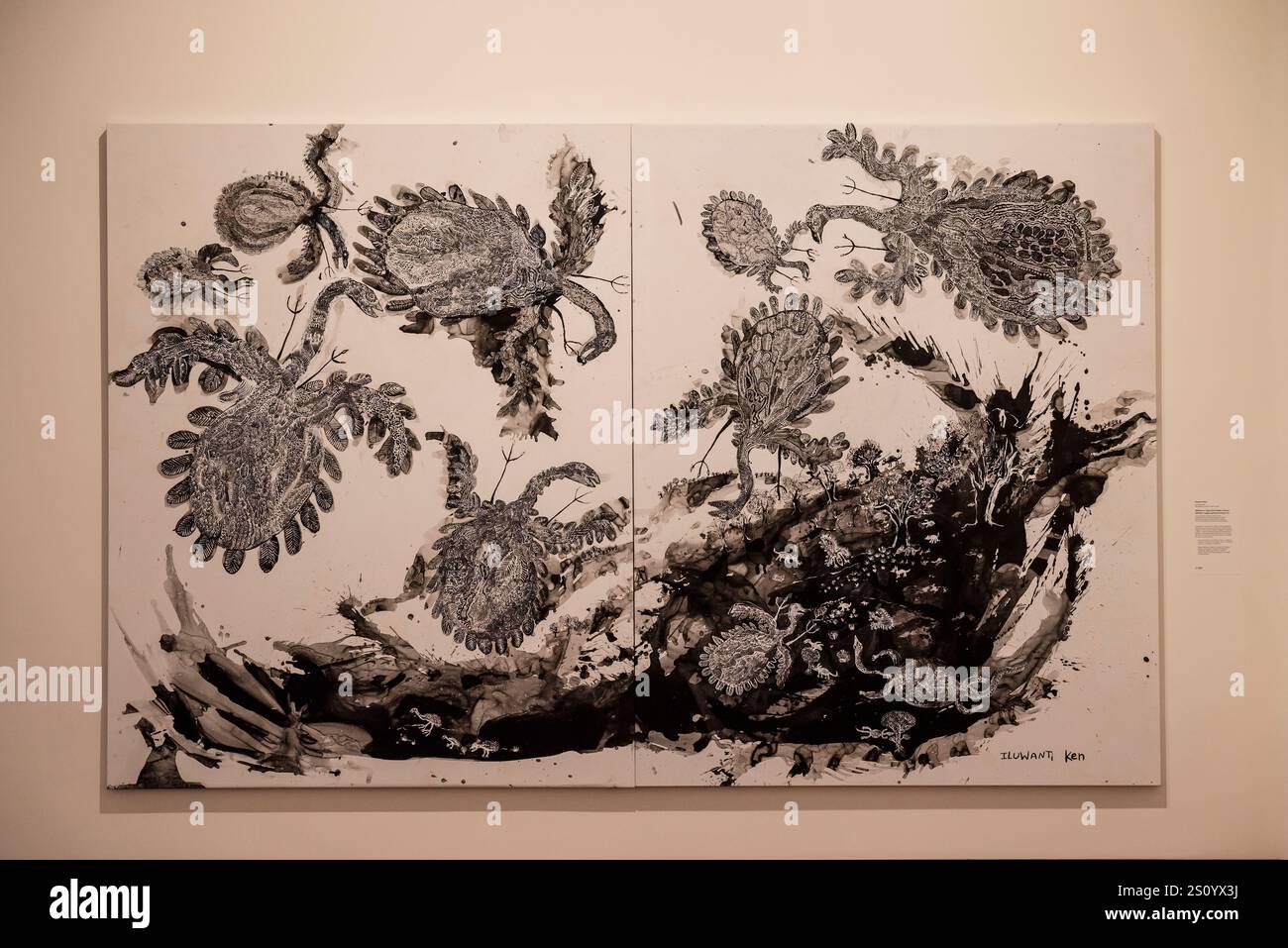 Mother eagles going hunting, 2022, by Iluwanti Ken, Yiribana Gallery ...