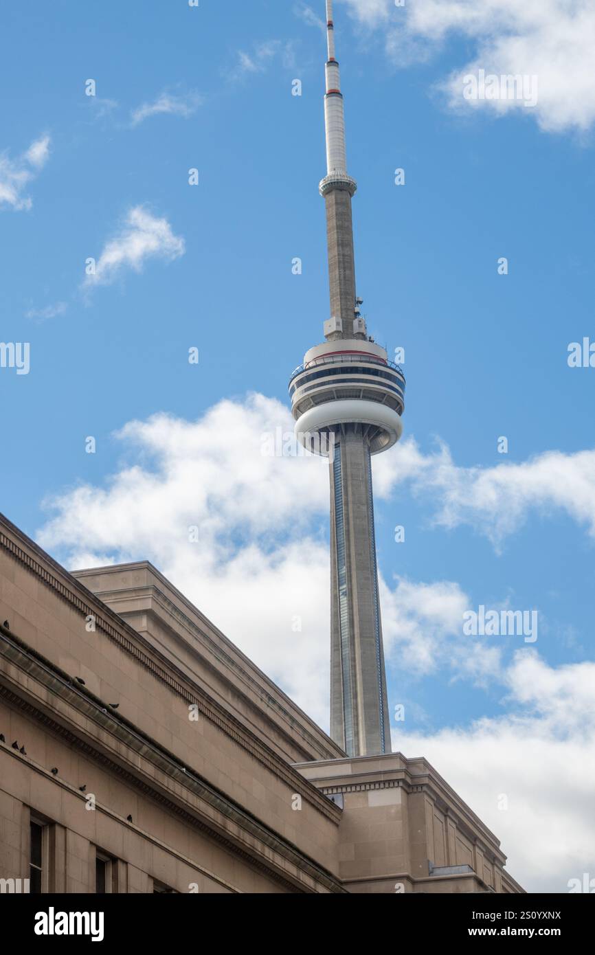 CN Tower in downtown Toronto, Ontario, Canada Stock Photo - Alamy