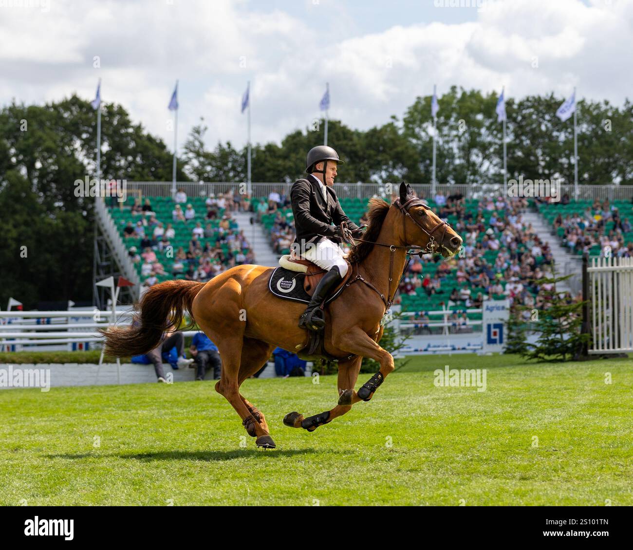 Agria International Horse Show, equestrian show jumping plus hounds ...