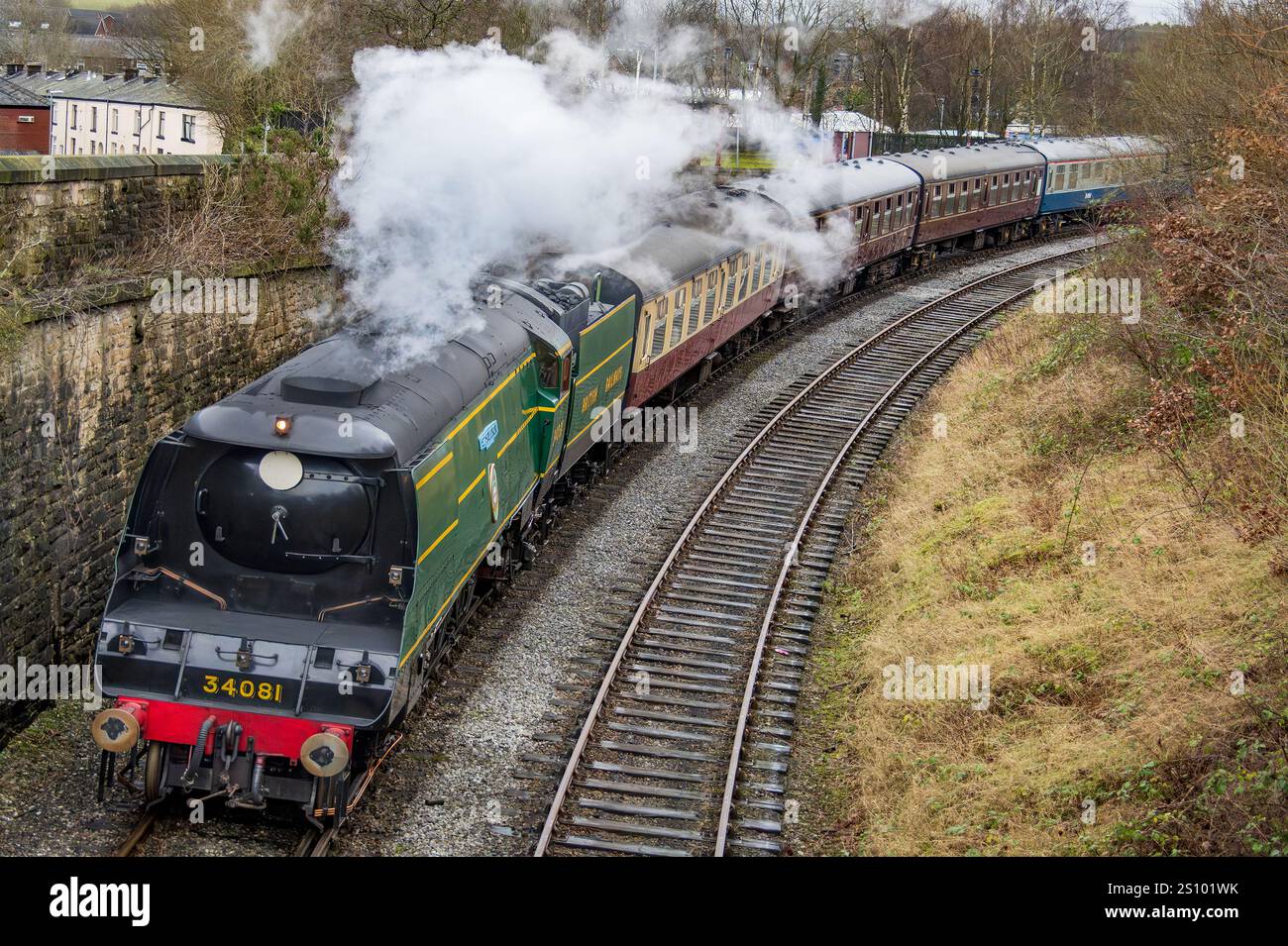 The East Lancashire Railway a new home for steam locomotive 34081 92 ...