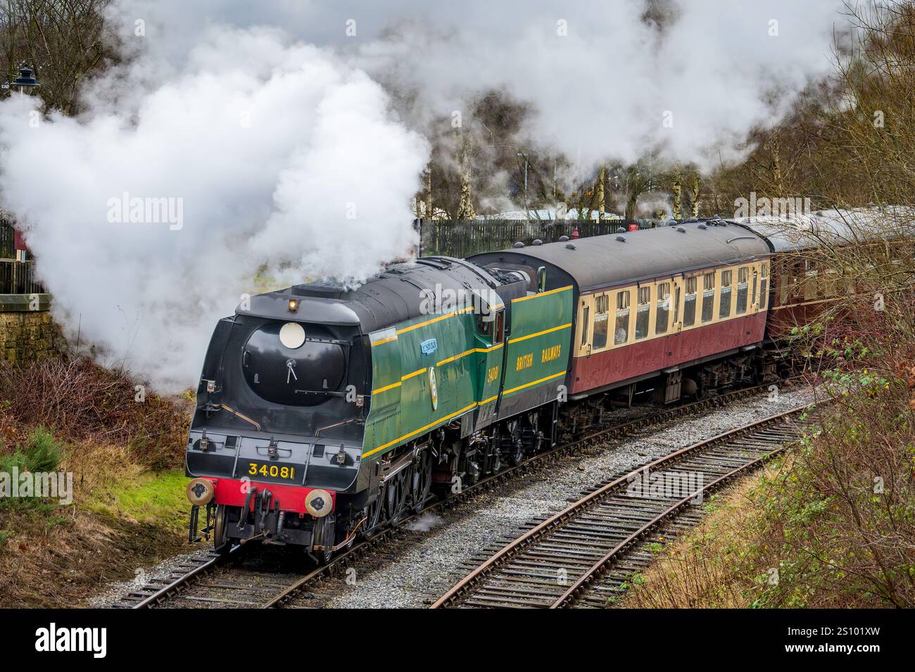 The East Lancashire Railway a new home for steam locomotive 34081 92 ...