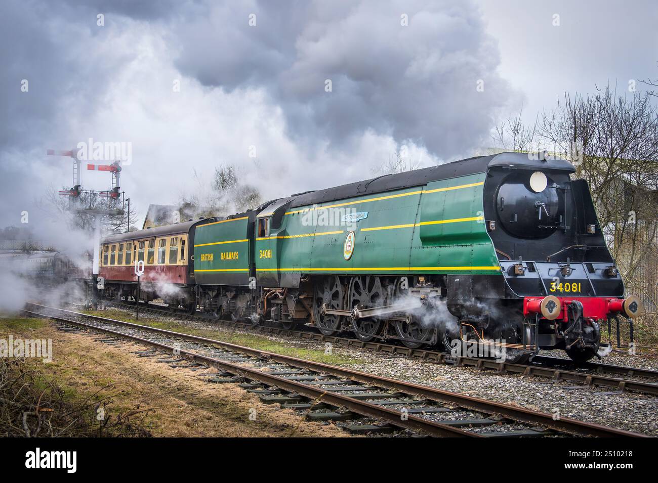 The East Lancashire Railway a new home for steam locomotive 34081 92 ...