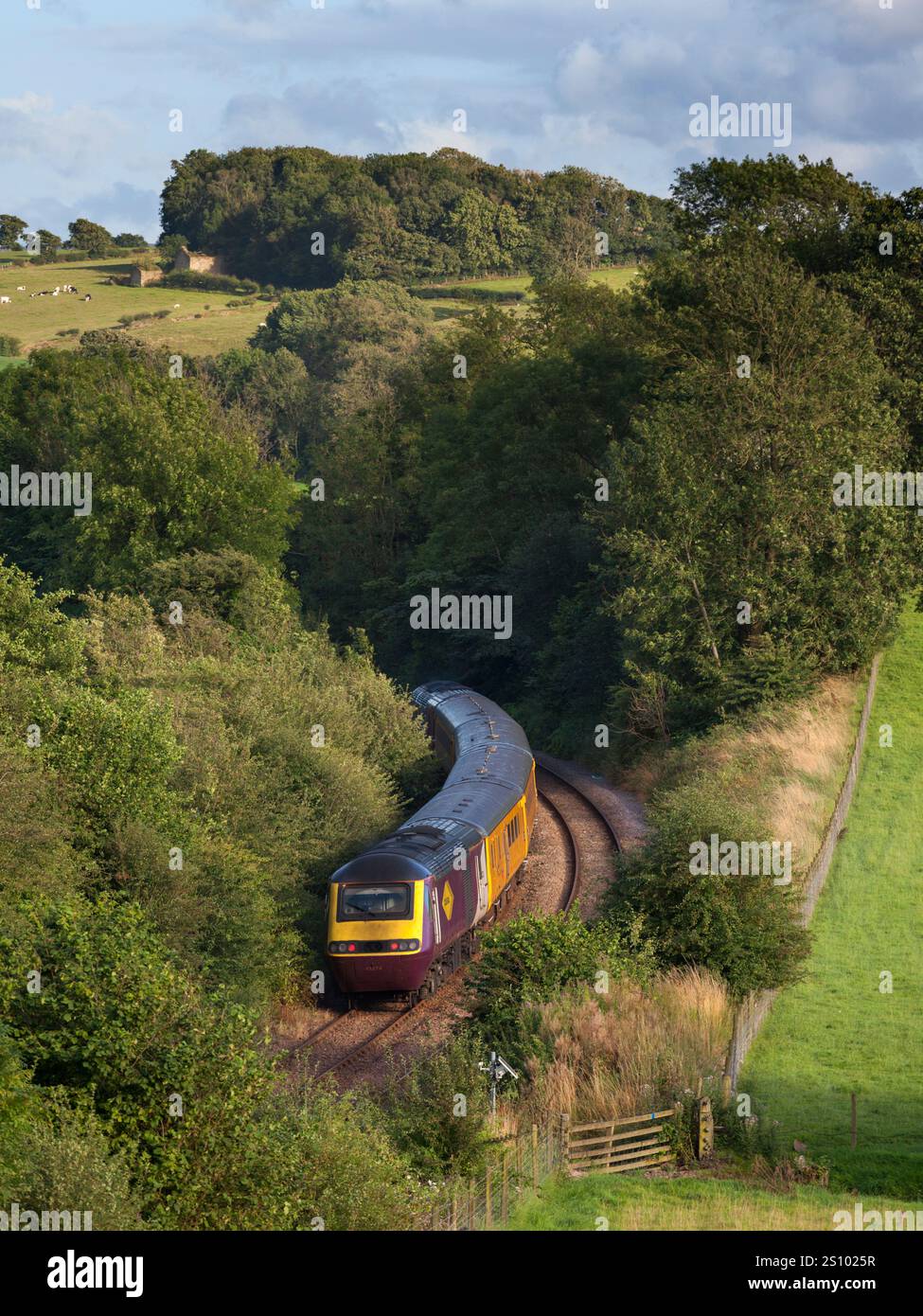 The Network Rail plain line pattern recognition train, monitoring the ...