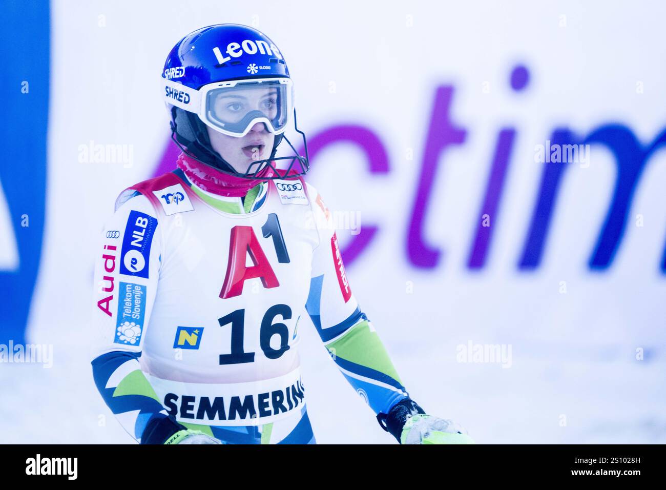 SEMMERING, AUSTRIA - DECEMBER 29: Andreja Slokar of Slovenia during ...