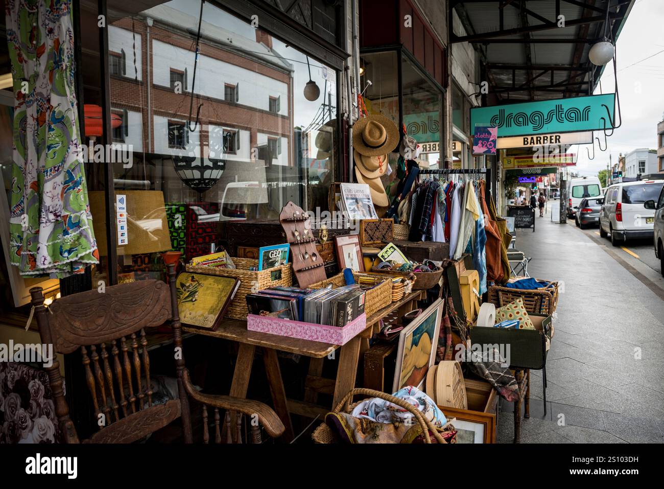 Antique shop in King street, Newtown, a diverse, bohemian, inner city ...