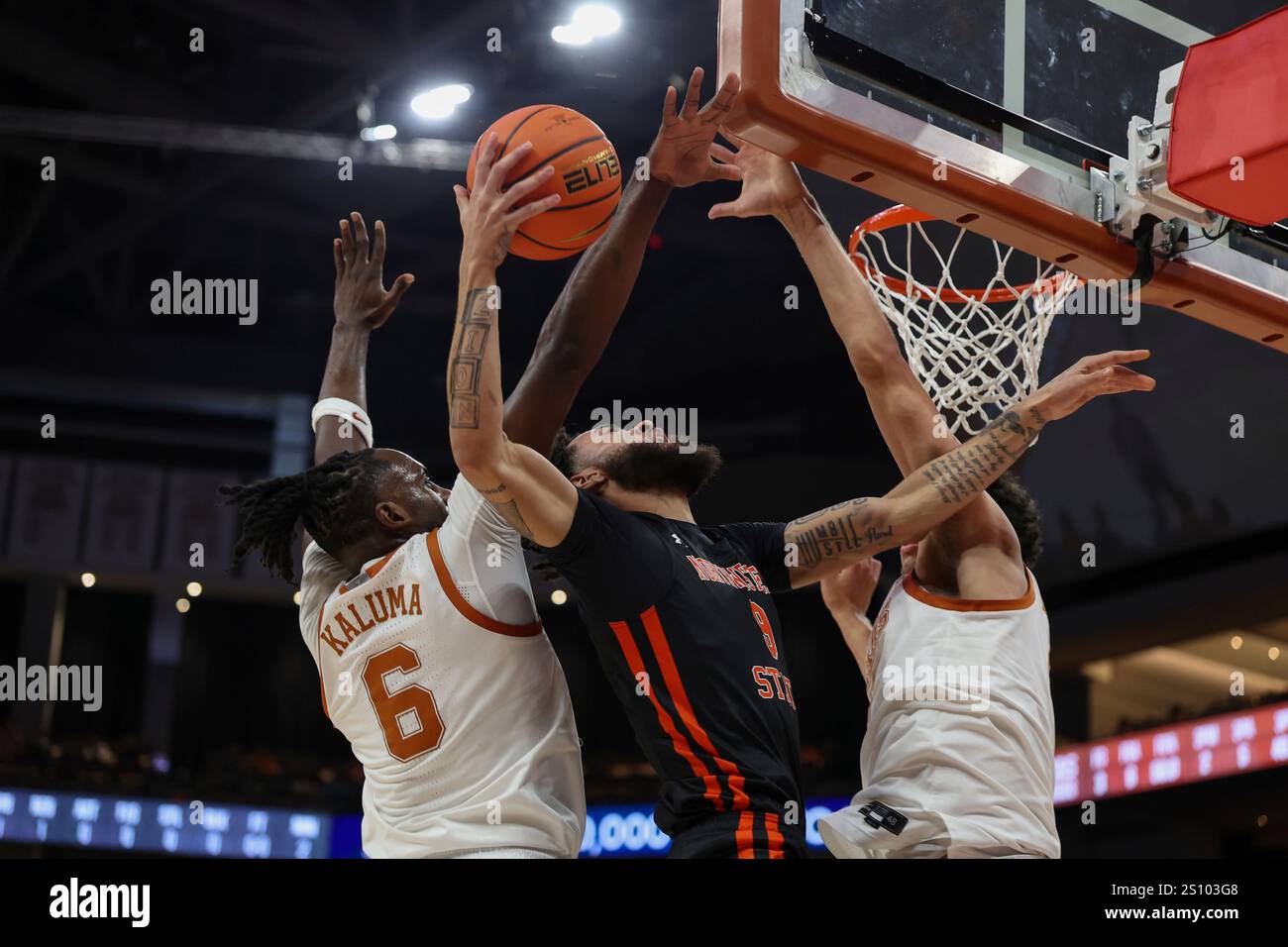 AUSTIN, TX - DECEMBER 29: Northwestern State Demons forward Addison ...