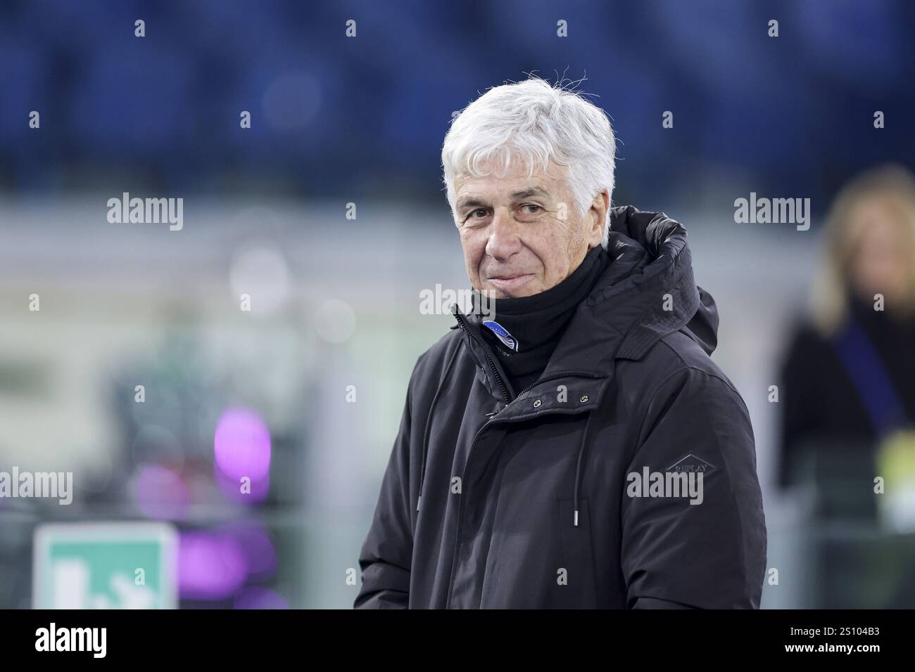 Rome, Italy. 28th Dec, 2024. Atalanta's Italian coach Gian Piero ...