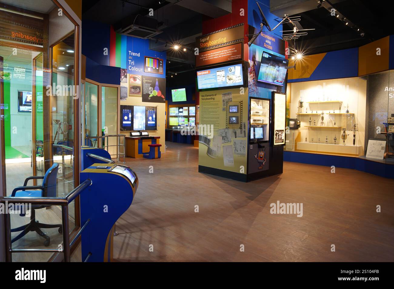 Television Gallery at Birla Industrial & Technological Museum reopened on December 5, 2024. It ...