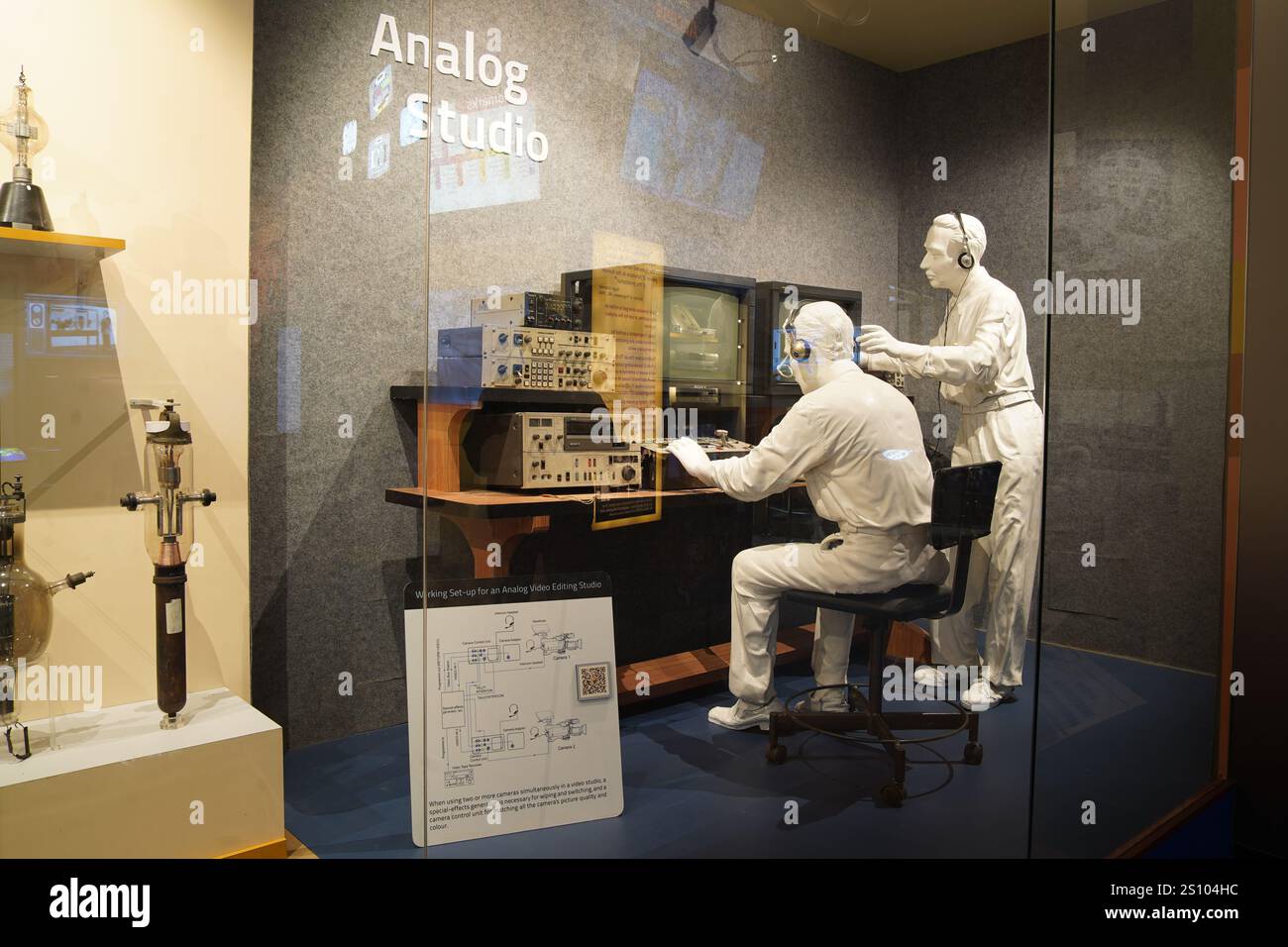 Analog Studio. Television Gallery at Birla Industrial & Technological Museum (BITM) reopened on ...