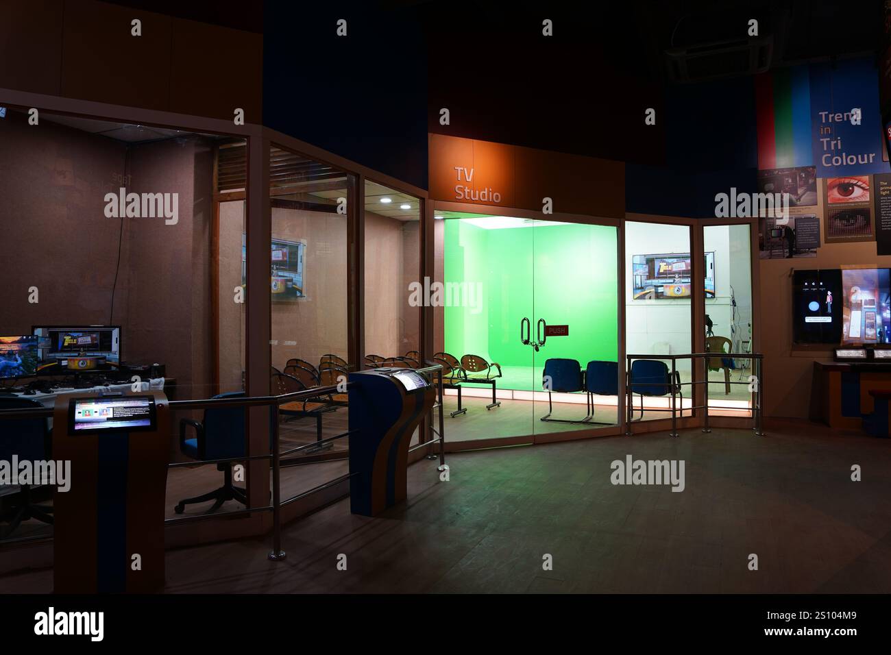 TV Studio. Television Gallery at Birla Industrial & Technological ...