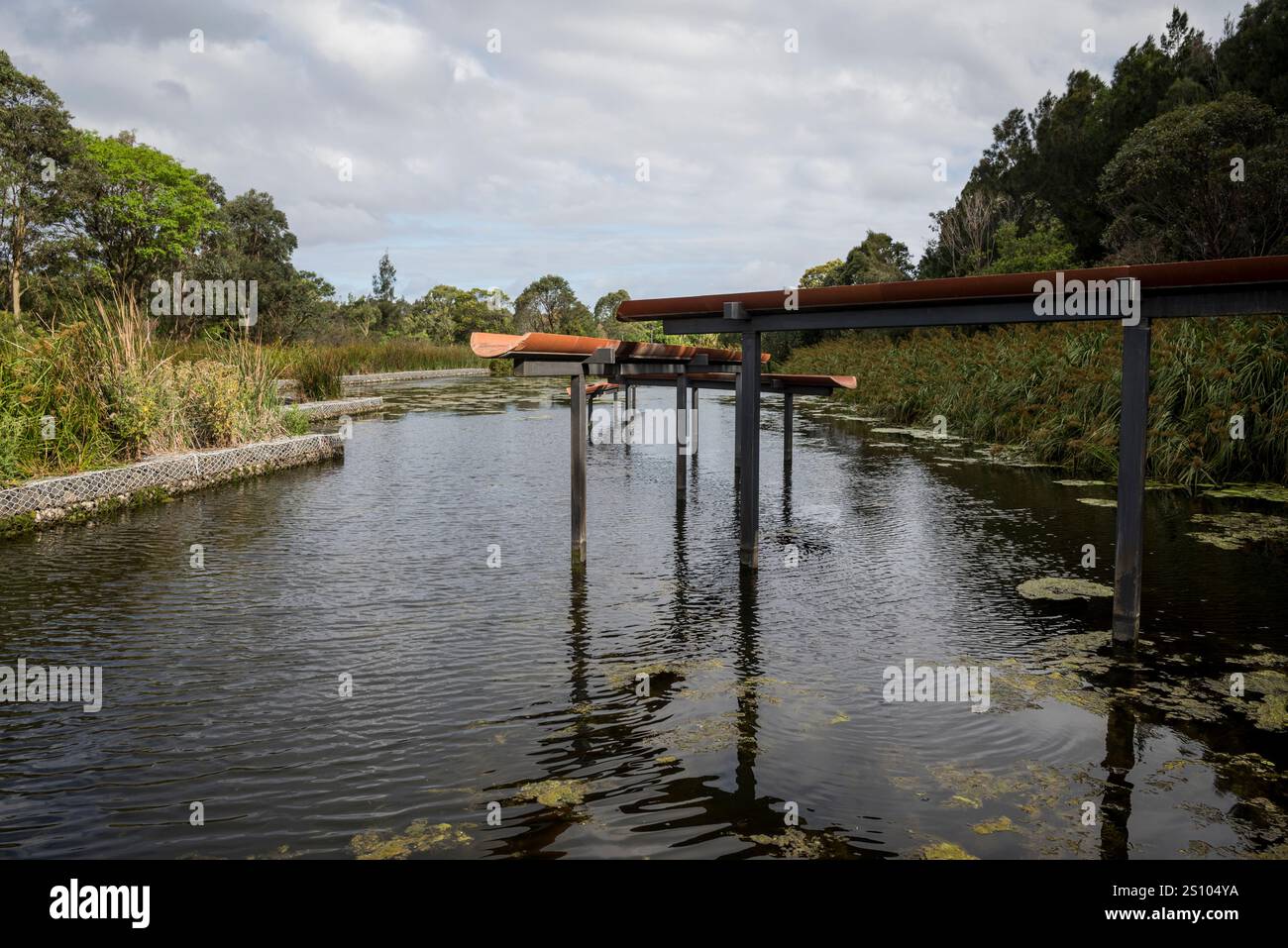Water Re-use sustainability Project, Saving storm water, Sydney Park, a ...