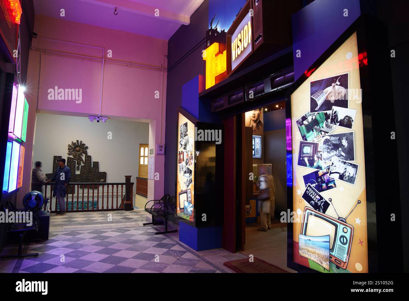 Entrance of Television Gallery at Birla Industrial & Technological ...