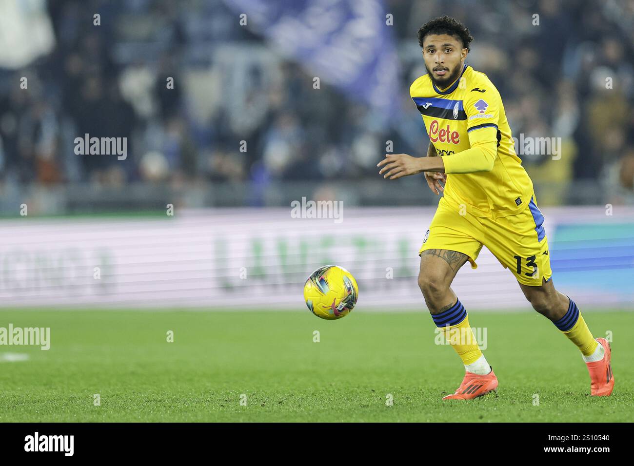 Rome, Italy. 28th Dec, 2024. Atalanta's Brazilian midfielder Ederson ...