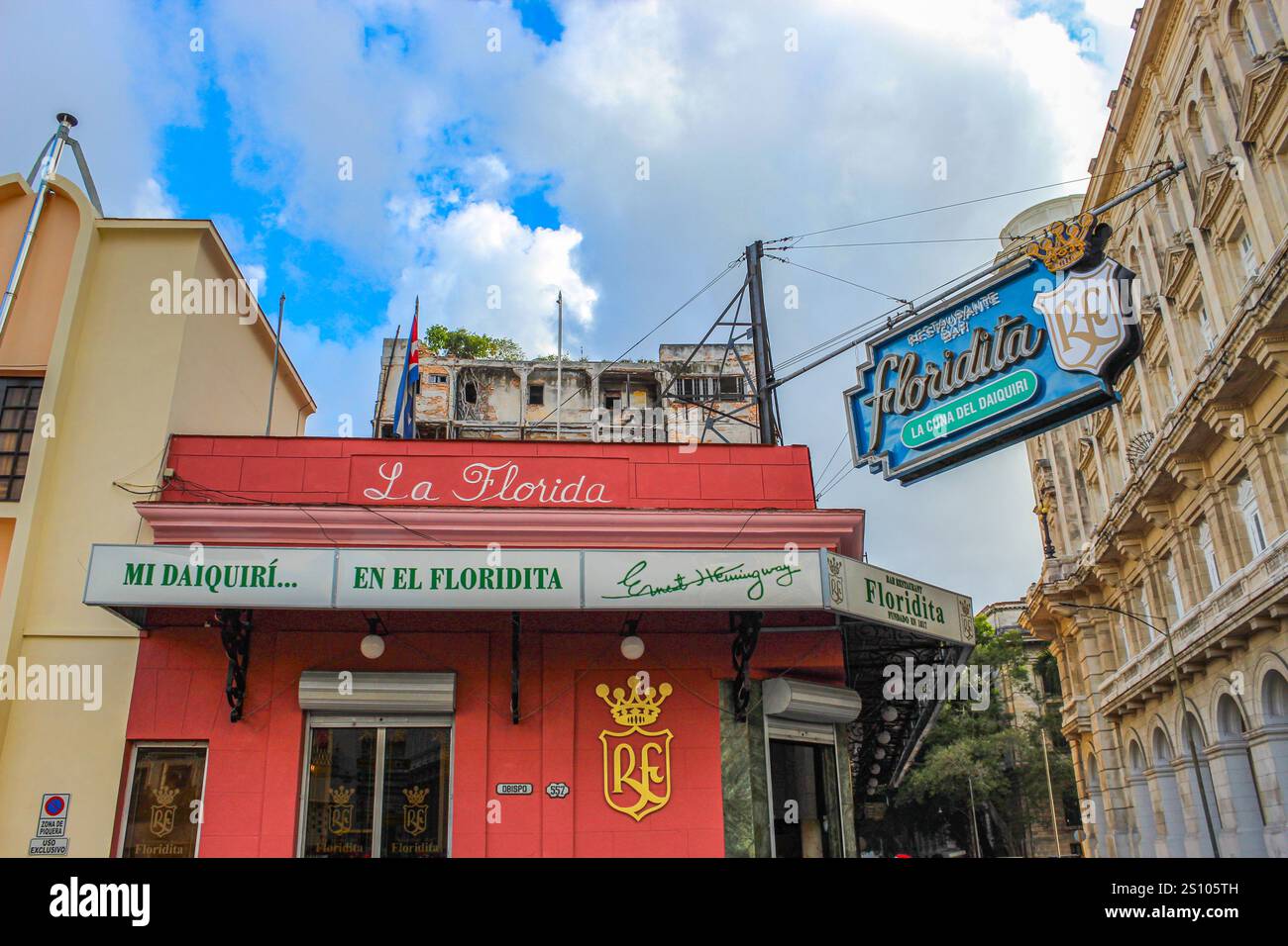 Havana, Cuba: El Floridita, a cocktail bar and restaurant, made world ...