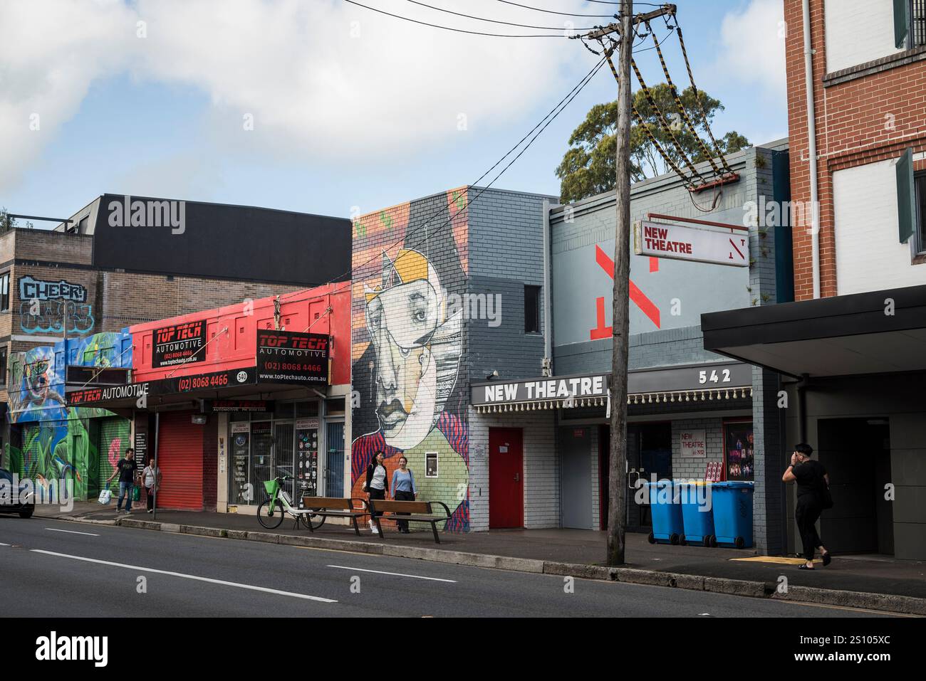 New Theatre on King Street, Newtown, a diverse, bohemian, inner city ...