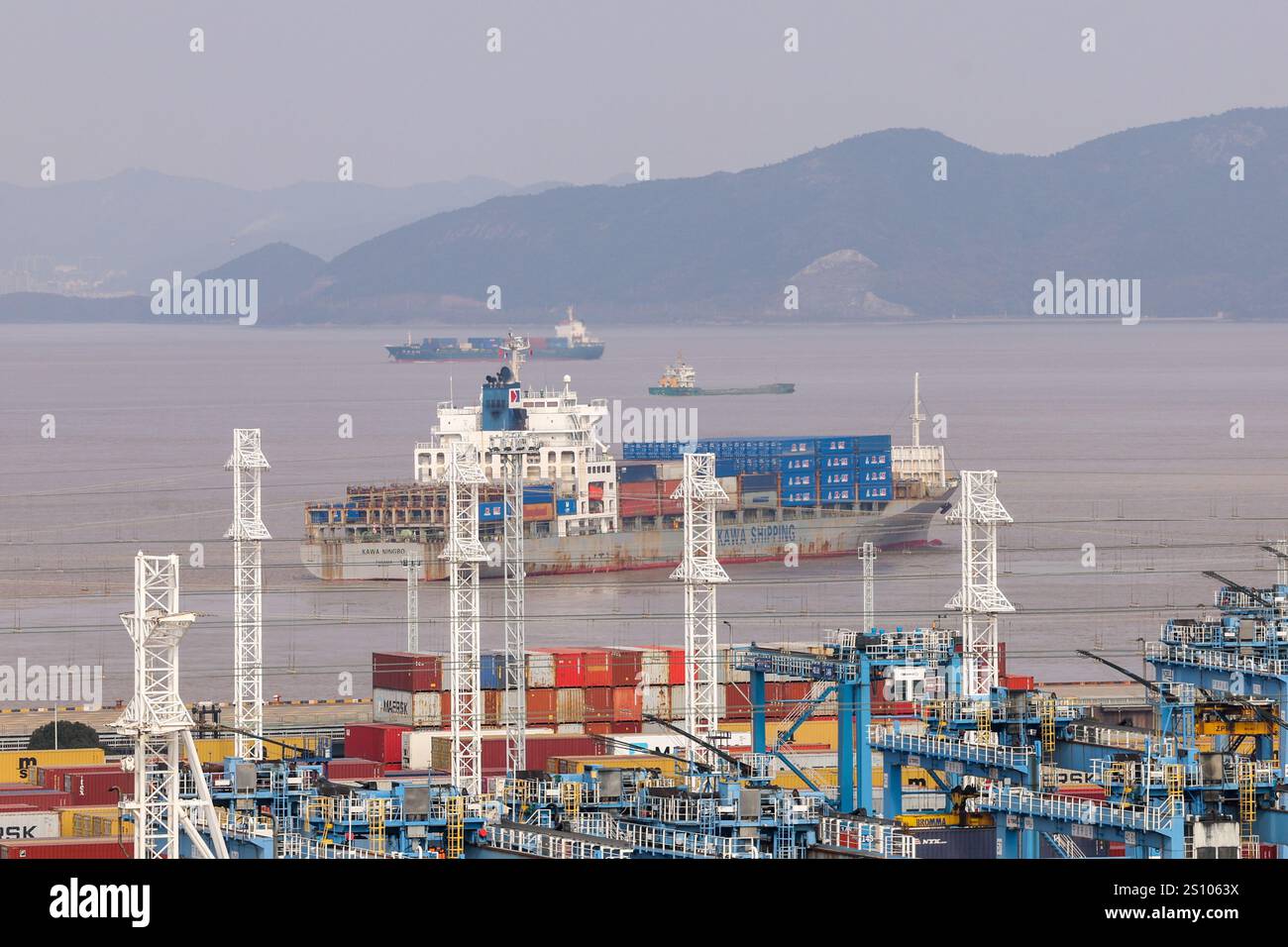 (241230) -- NINGBO, Dec. 30, 2024 (Xinhua) -- Kawa Ningbo, the first ...