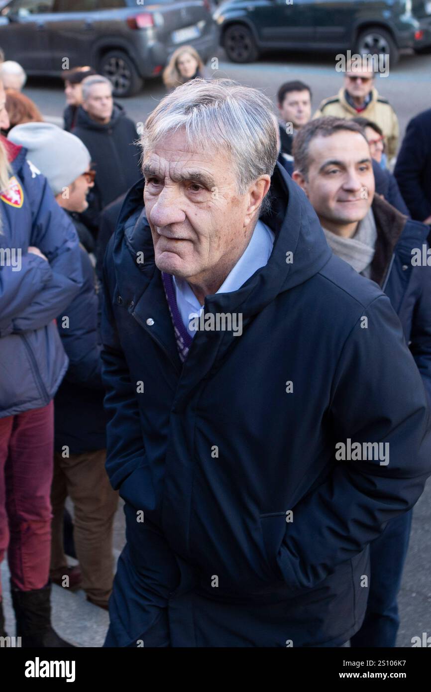 Torino, Italia. 30th Dec, 2024. Patrizio Sala ai funerali di Gian Paolo ...