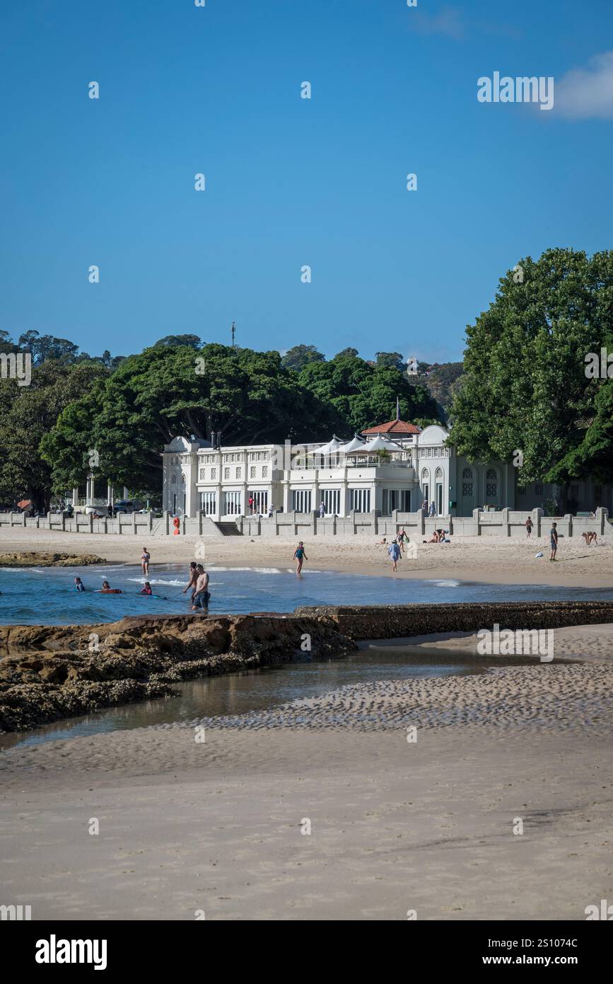 Bathers' Pavilion, Balmoral Beach, Sydney, NSW, Australia Stock Photo ...