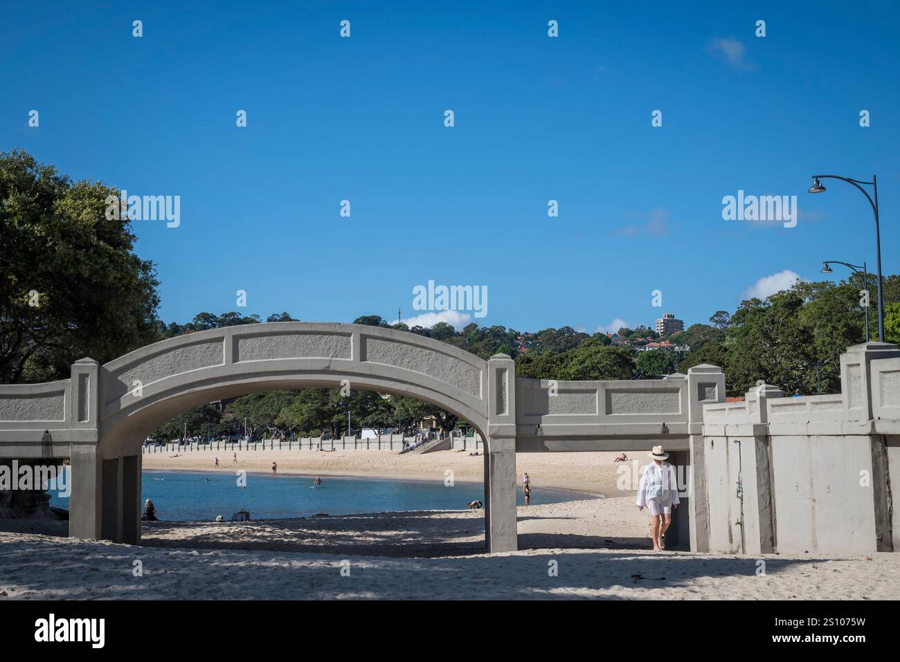 Bridge at Balmoral Beach, Sydney, NSW, Australia Stock Photo - Alamy
