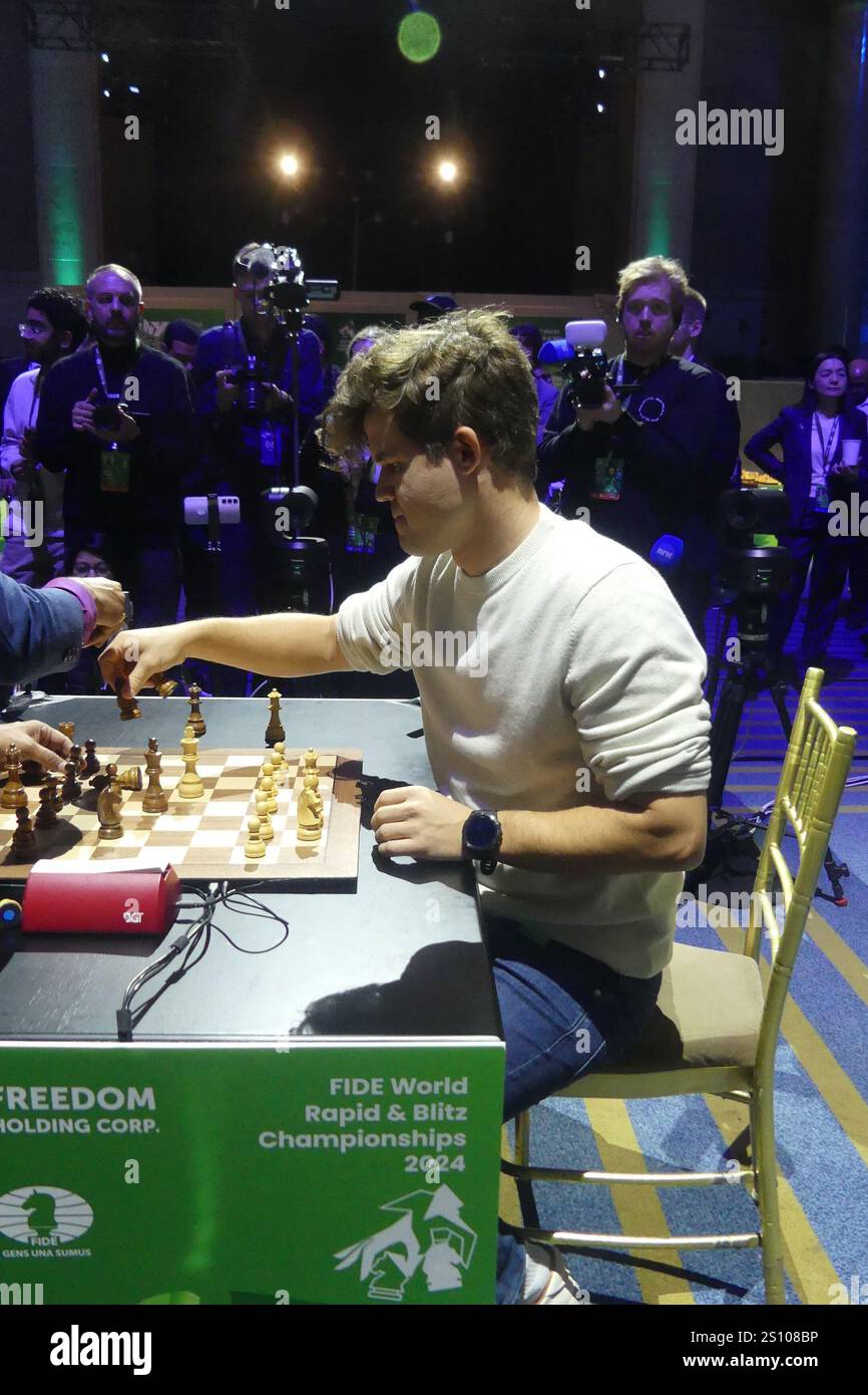 2024 FIDE 'Rapid & Blitz' World Chess Championships, Cipriani Wall St, 55 Wall St, New York, NY ...