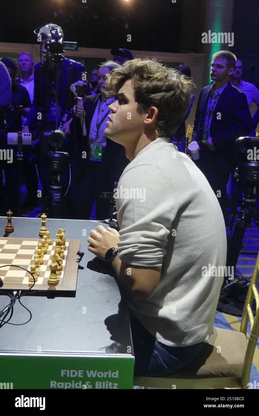 2024 FIDE 'Rapid & Blitz' World Chess Championships, Cipriani Wall St, 55 Wall St, New York, NY ...
