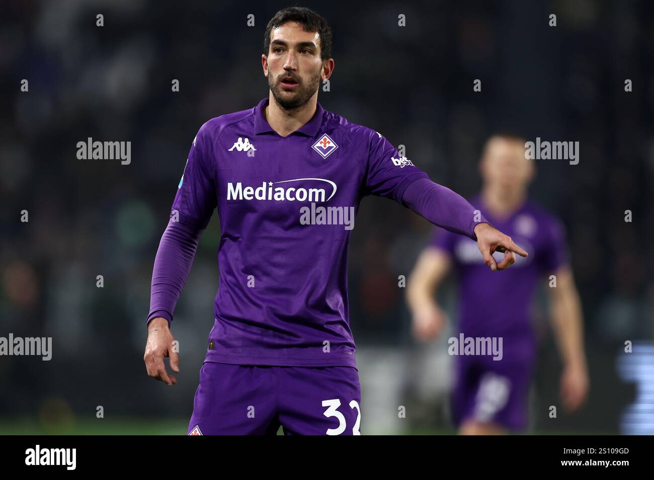 Danilo Cataldi of Acf Fiorentina gestures during the Serie A match ...