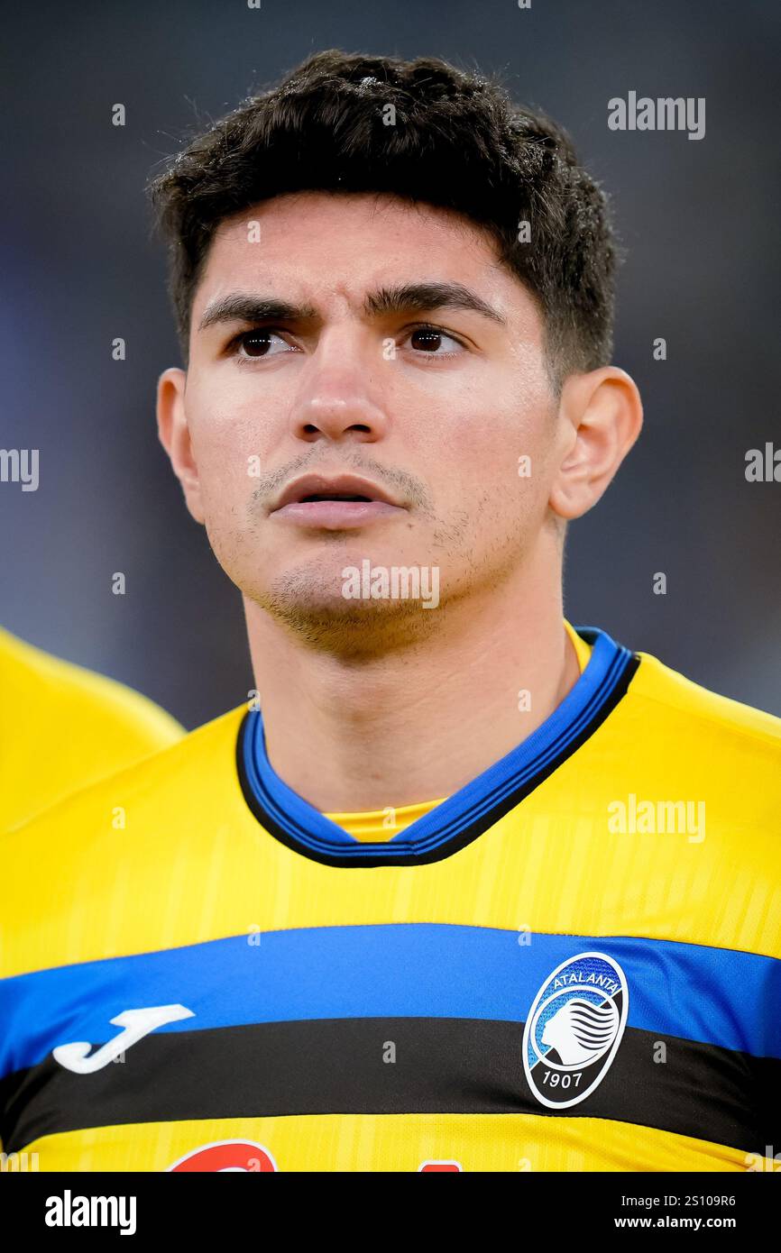 Rome, Italy. 28th Dec, 2024. Raoul Bellanova of Atalanta BC looks on ...
