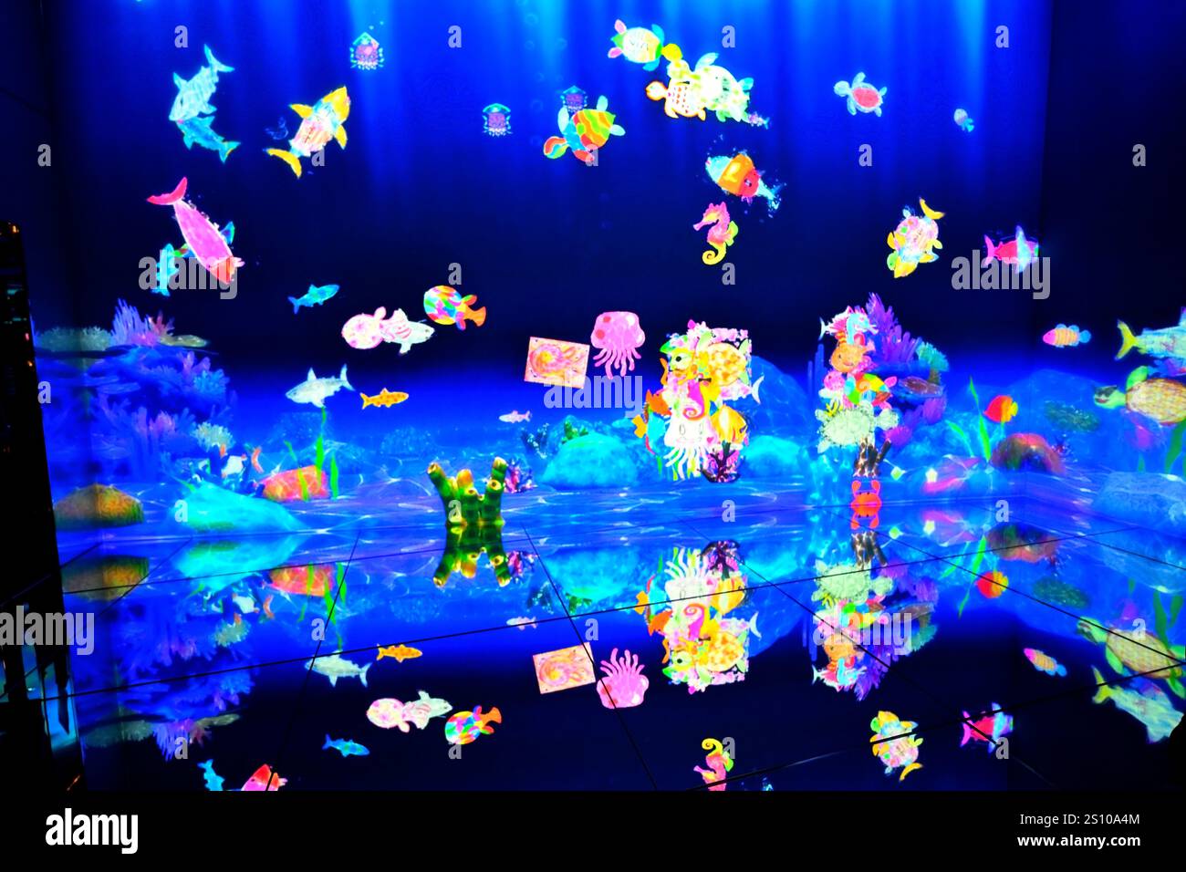 TeamLab Planets Tokyo Japan Stock Photo - Alamy