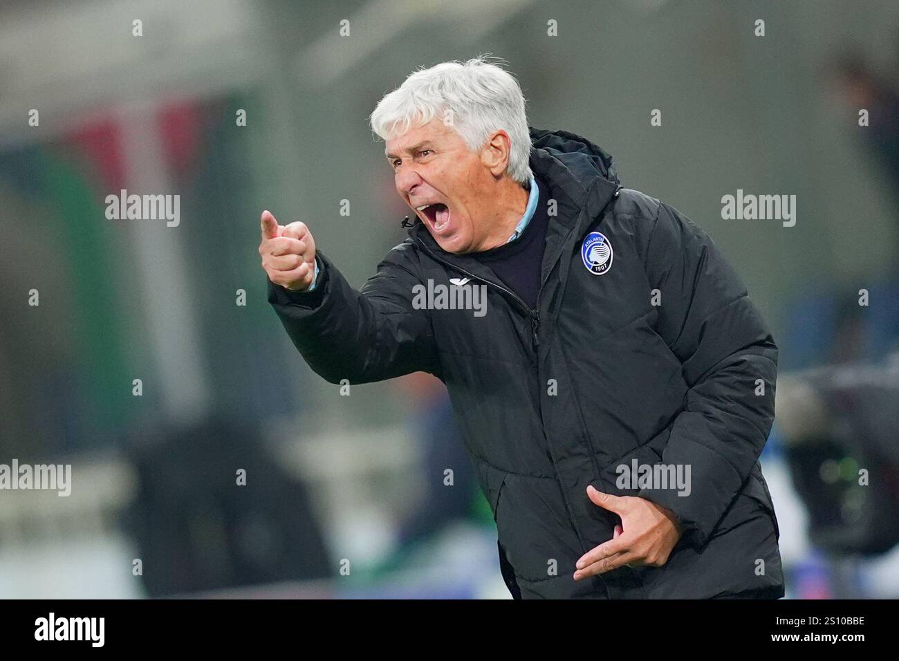 Milano, Italia. 23rd Oct, 2024. Atalanta's head coach Gian Piero ...