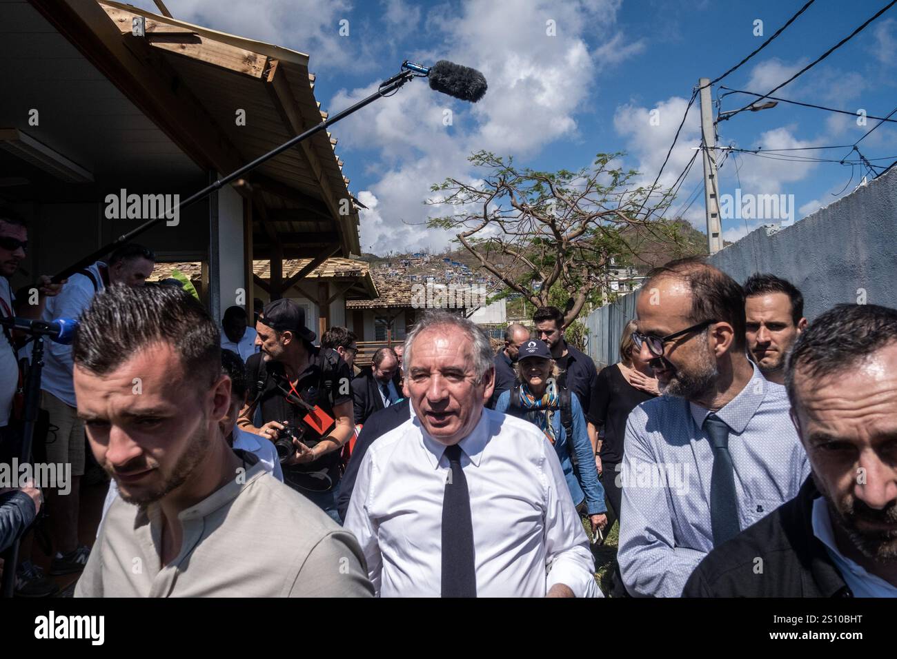 France. 30th Dec, 2024. Michael Bunel/Le Pictorium - Ministerial visit ...