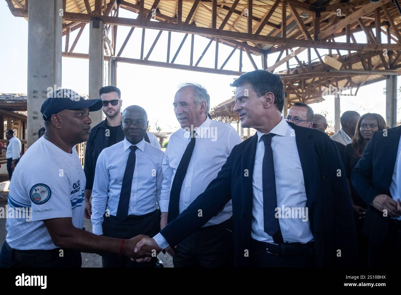 France. 30th Dec, 2024. Michael Bunel/Le Pictorium - Ministerial visit ...