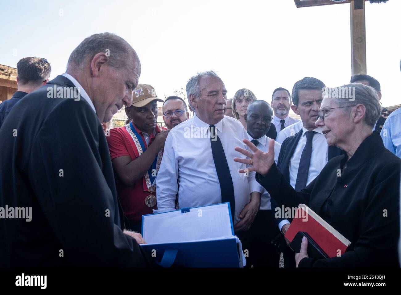 Michael Bunel / Le Pictorium - Ministerial visit to Mayotte. - 30/12 ...