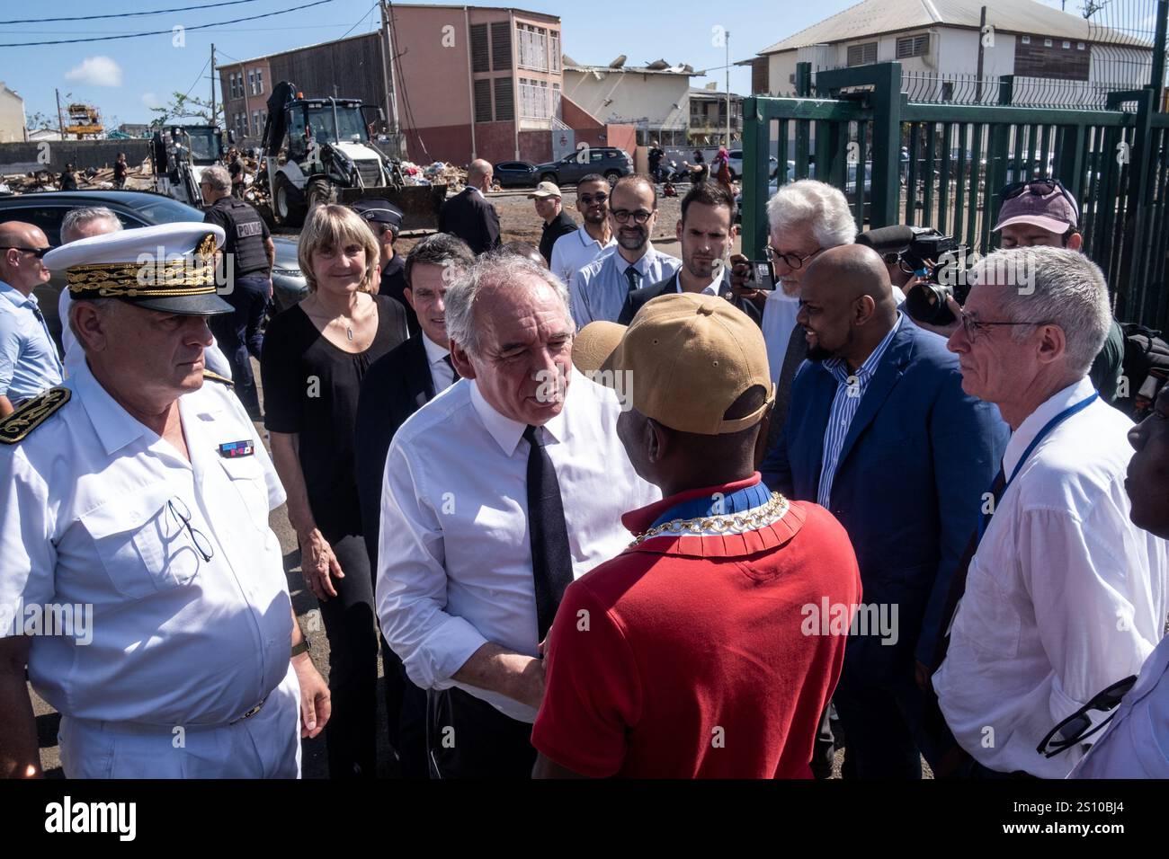 France. 30th Dec, 2024. Michael Bunel/Le Pictorium - Ministerial visit ...
