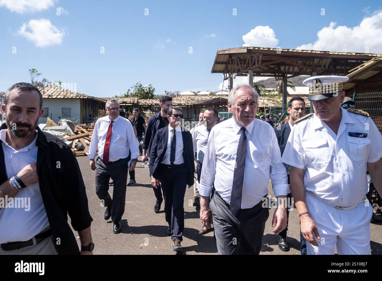 France. 30th Dec, 2024. Michael Bunel/Le Pictorium - Ministerial visit ...