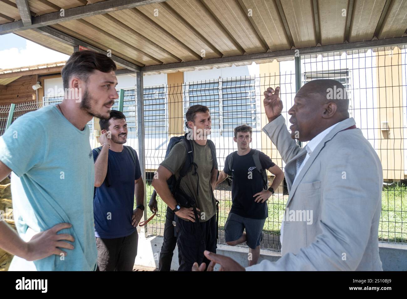 France. 30th Dec, 2024. Michael Bunel/Le Pictorium - Ministerial visit ...