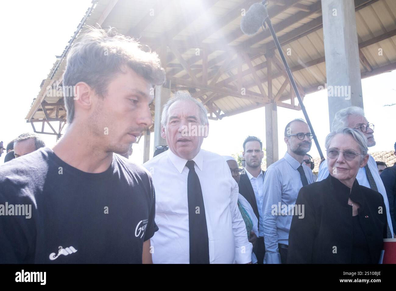 France. 30th Dec, 2024. Michael Bunel/Le Pictorium - Ministerial visit ...