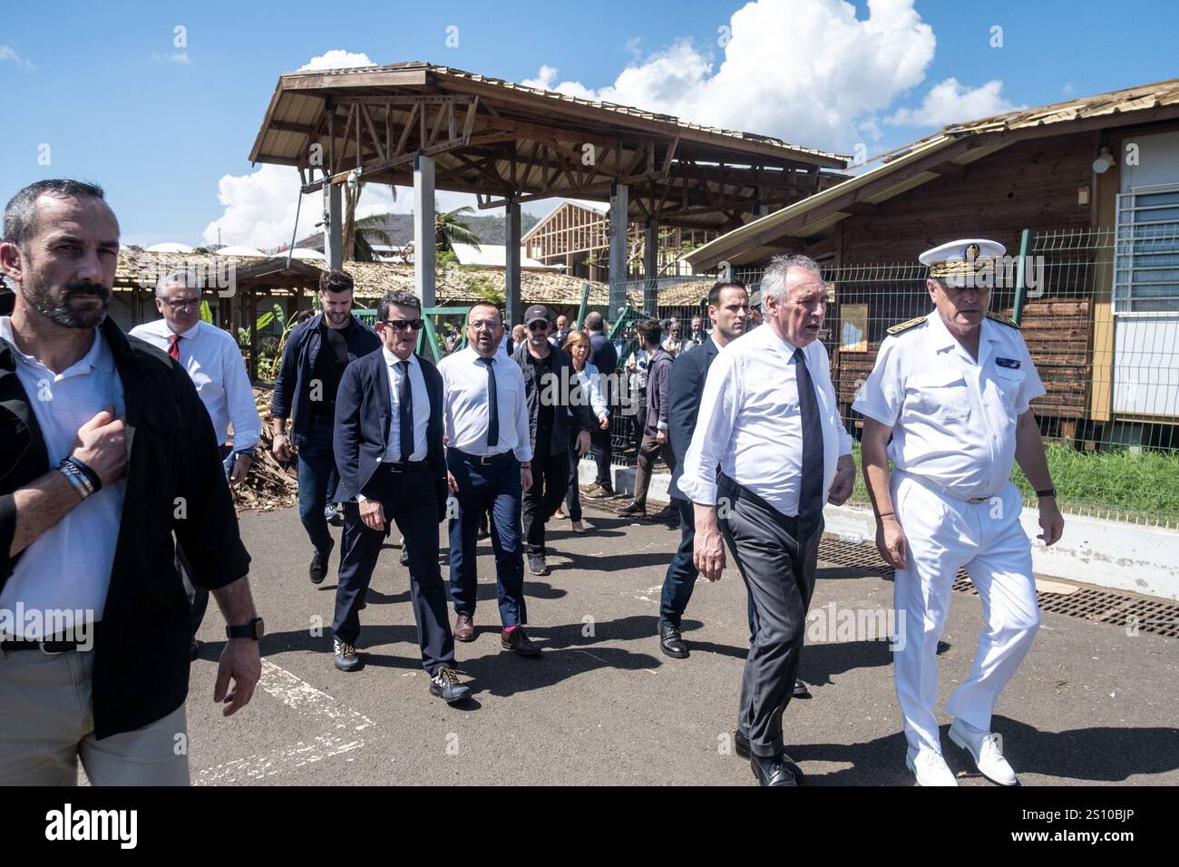 France. 30th Dec, 2024. Michael Bunel/Le Pictorium - Ministerial visit ...
