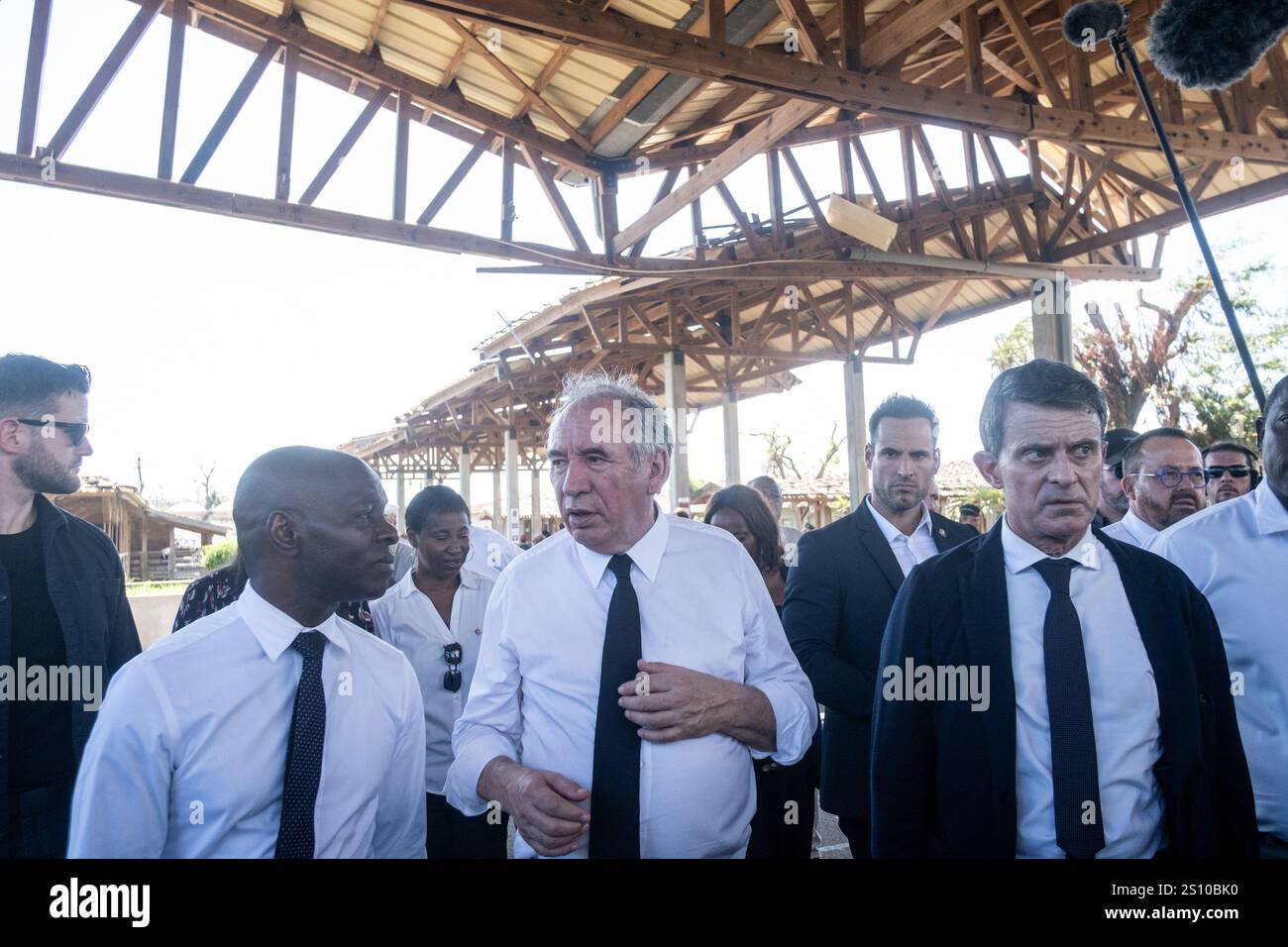 France. 30th Dec, 2024. Michael Bunel/Le Pictorium - Ministerial visit ...