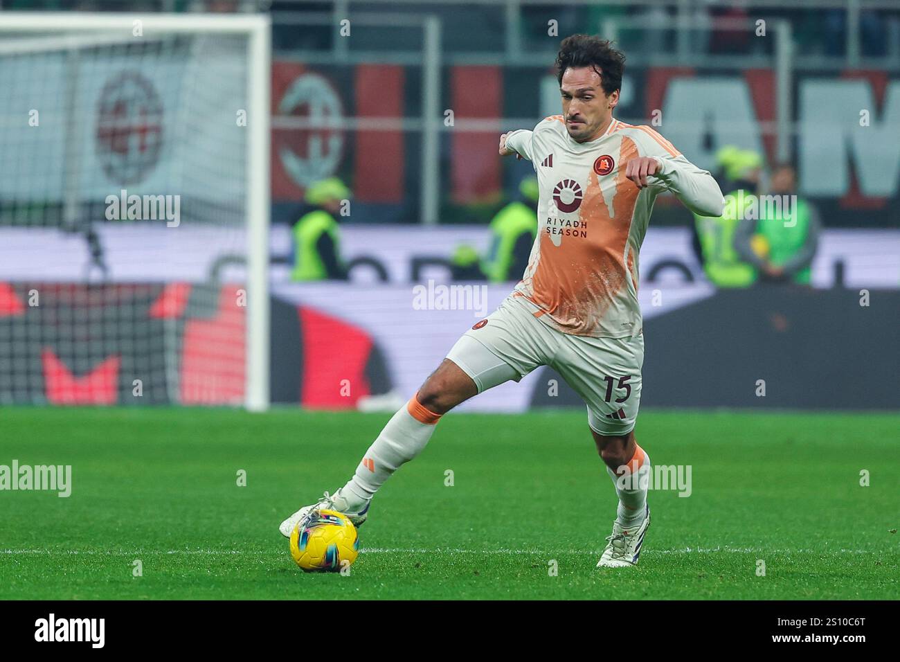Milan, Italy. 29th Dec, 2024. Mats Hummels of AS Roma seen in action ...