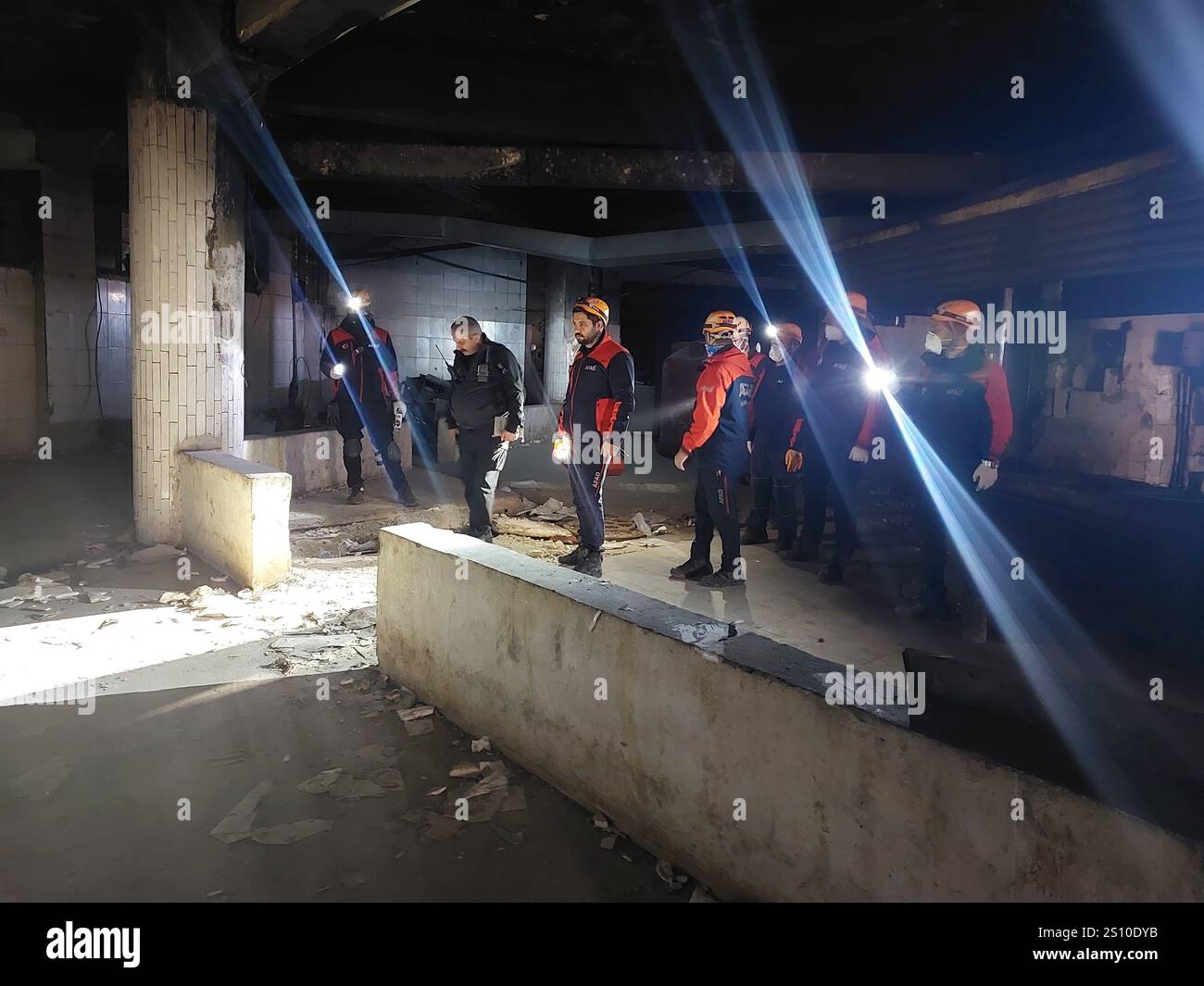 Sam, Suriye. 17th Dec, 2024. Turkey's AFAD Search & Rescue teams in ...