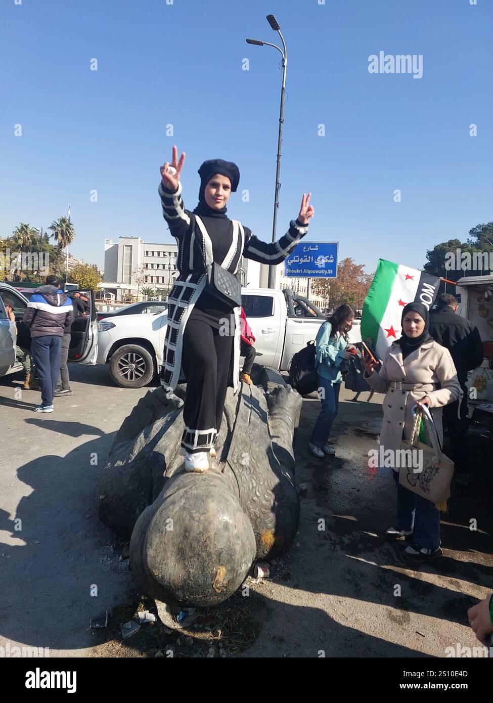 Sam, Suriye. 17th Dec, 2024. Turkey's AFAD Search & Rescue teams in ...