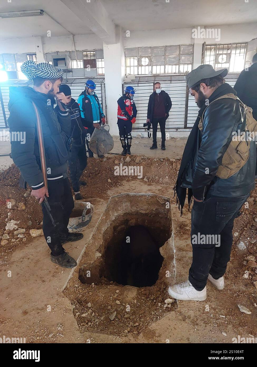 Turkey’s AFAD Search & Rescue teams in Sedyana Prison in Damascus, the ...