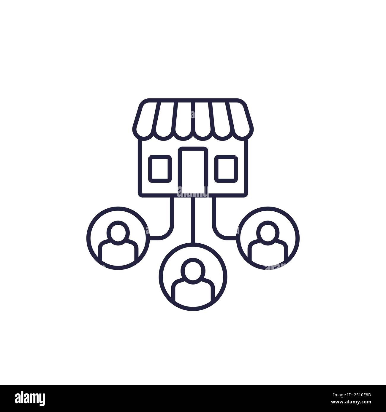 Retail clients Stock Vector Images - Alamy