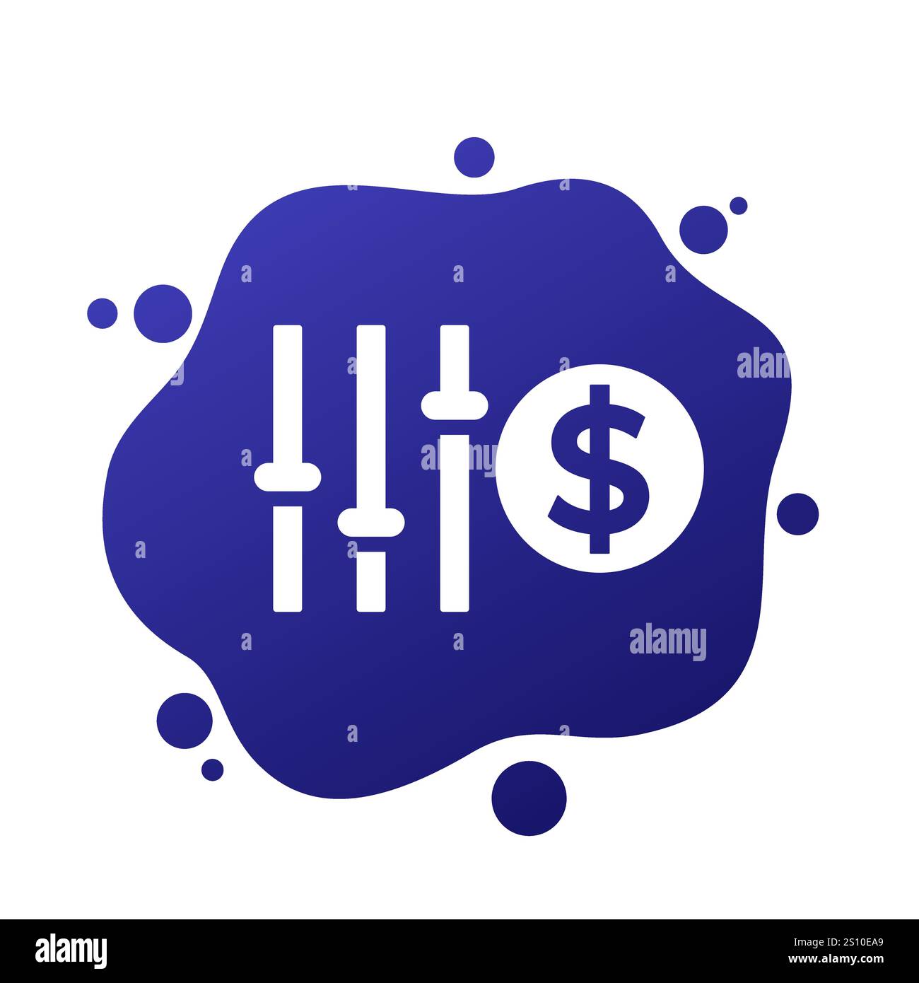 flexible price icon, dynamic pricing vector Stock Vector Image & Art ...