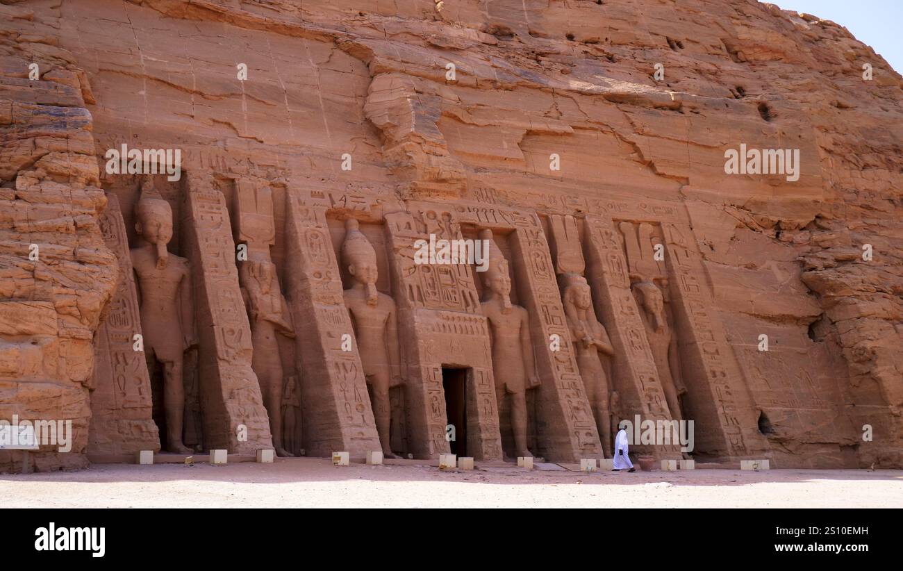 Nefertari Temple, Abu Simbel, Egypt Stock Photo - Alamy