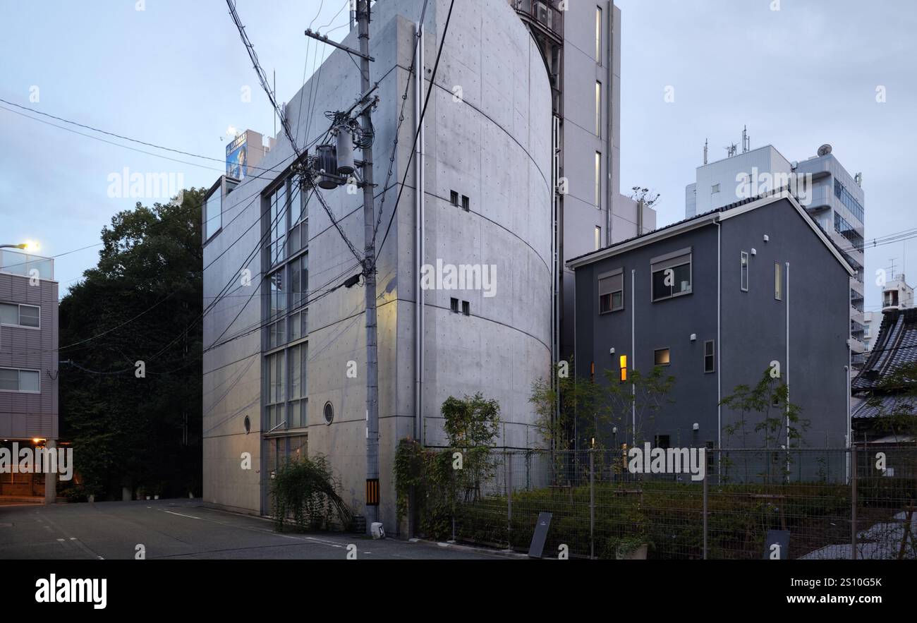 Tadao Ando Architect studio office building in Osaka Japan Stock Photo - Alamy