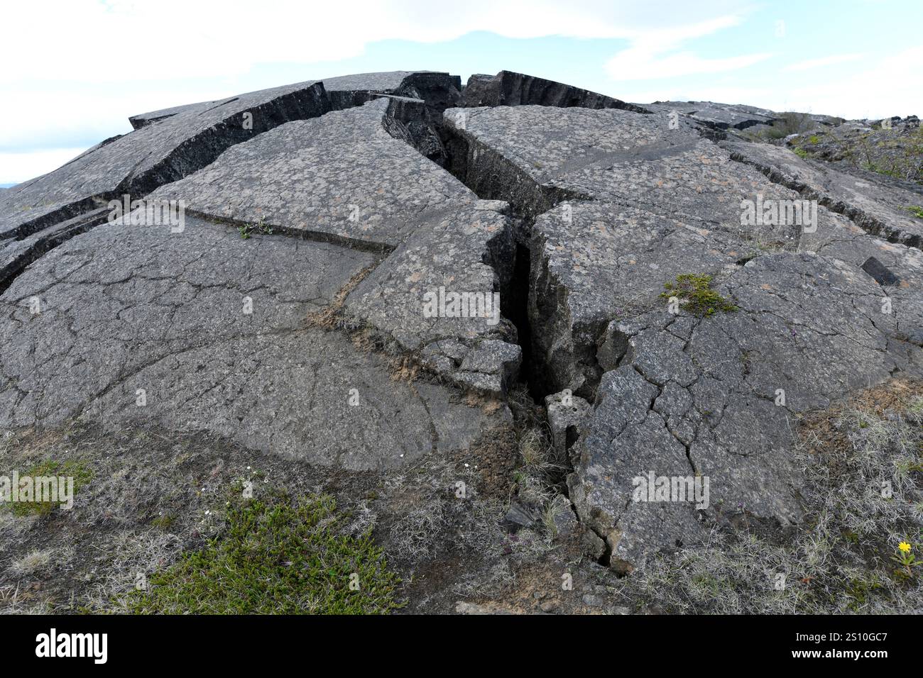 Mid-atlantic ridge. Myvatn, Iceland Stock Photo - Alamy