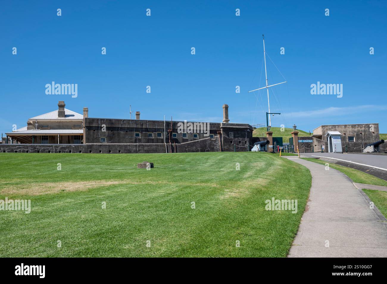 Fort Scratchley, a former coastal defence installation, now a museum ...